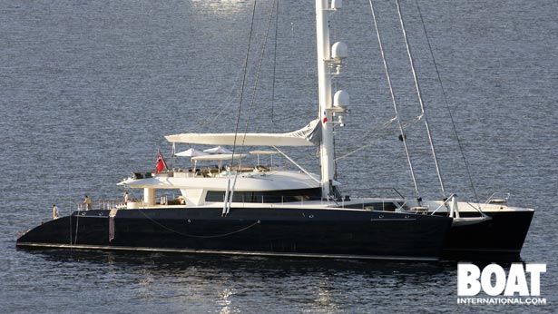 Hemisphere, world's largest luxury sailing catamaran, delivered by ...